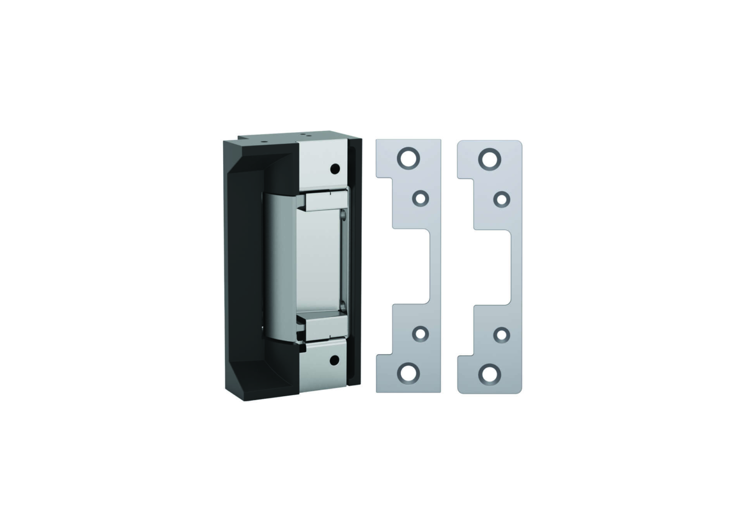 HES 5000C-630-LBM Electric Strike w/Latch Bolt Monitor. 630 Finish ...