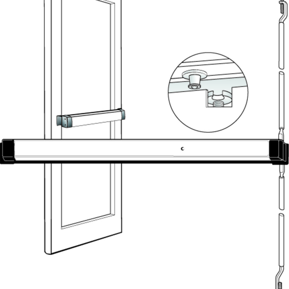 Von Duprin 230L LHR 06 TRIM SP28 Exit Device Trim - ACCESS HARDWARE