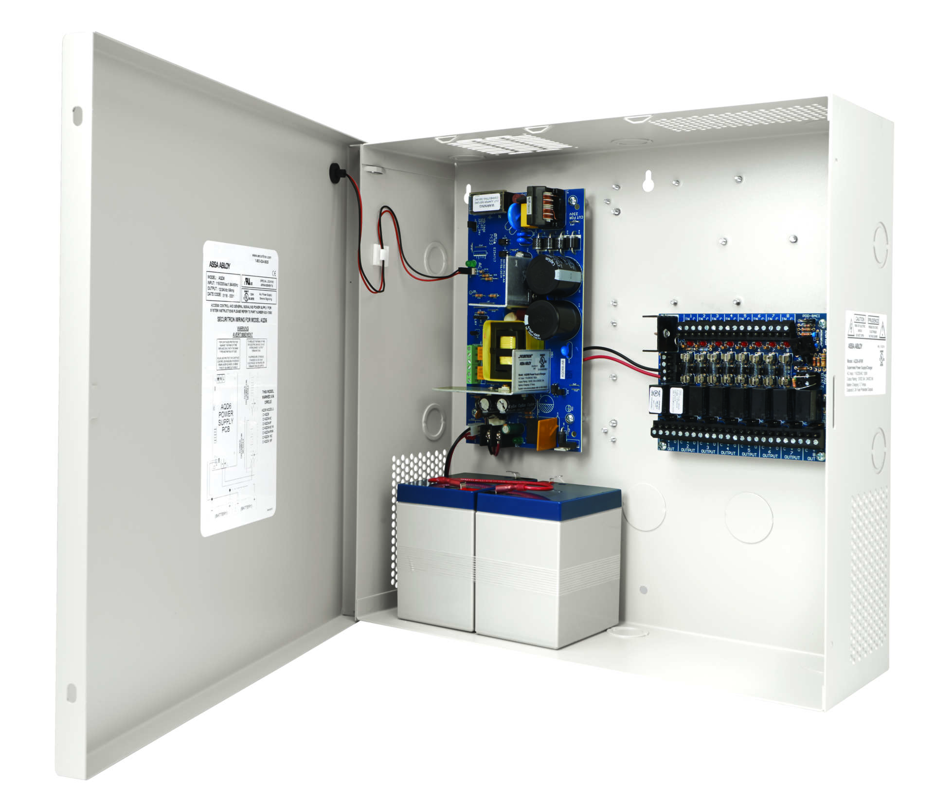 Securitron AQD6-8F8R2 Power Supply - ACCESS HARDWARE