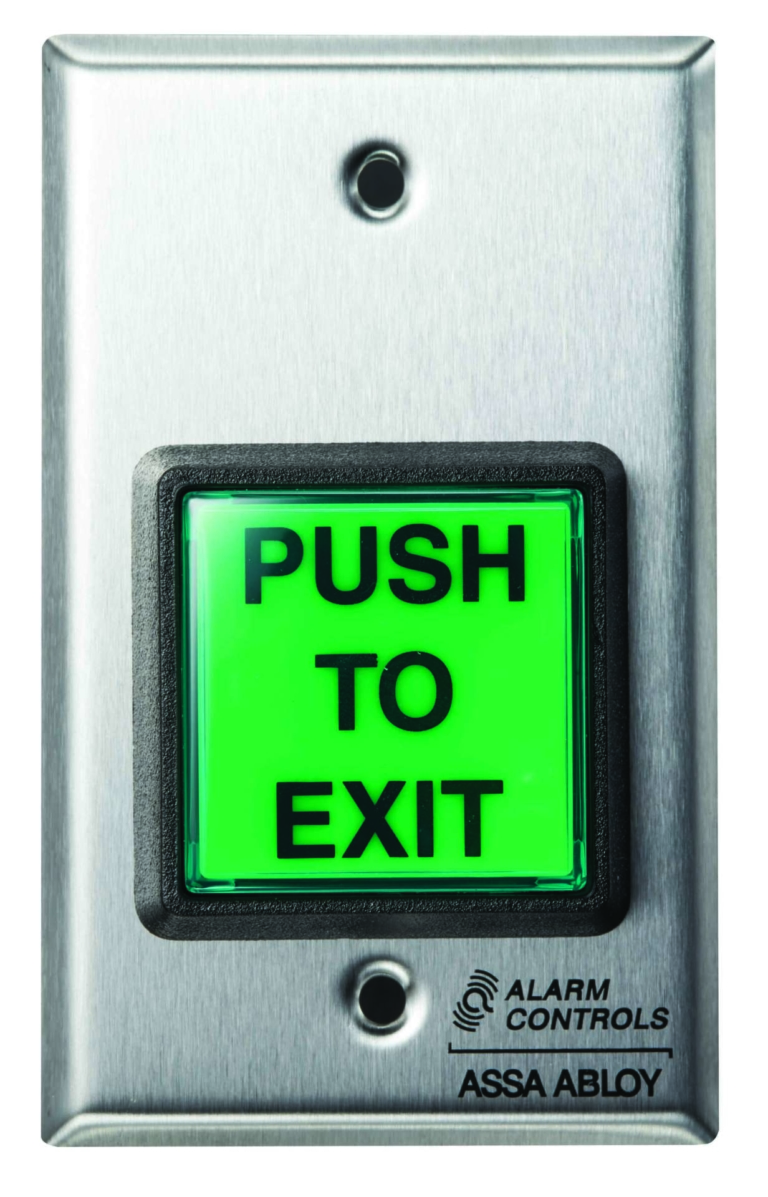 Alarm Controls TS-2T Push Button - ACCESS HARDWARE