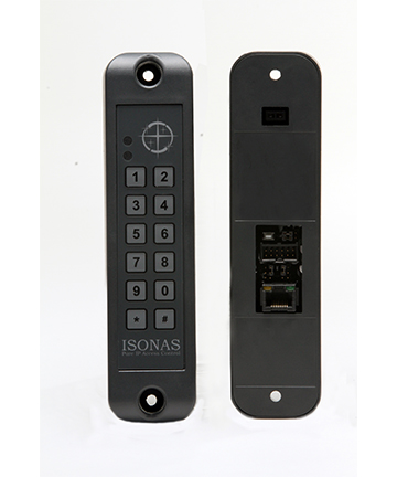 Isonas RC-03-PRX-K PowerNet IP Proximity Reader-Controller with Keypad ...