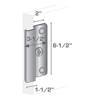 Pro-Lok ELP-300-DU Door Latch Protector - ACCESS HARDWARE