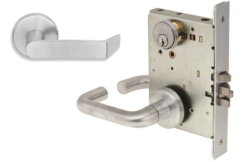 Schlage L9070P 06N Mortise Classroom Lock, 626 C keyway - ACCESS HARDWARE