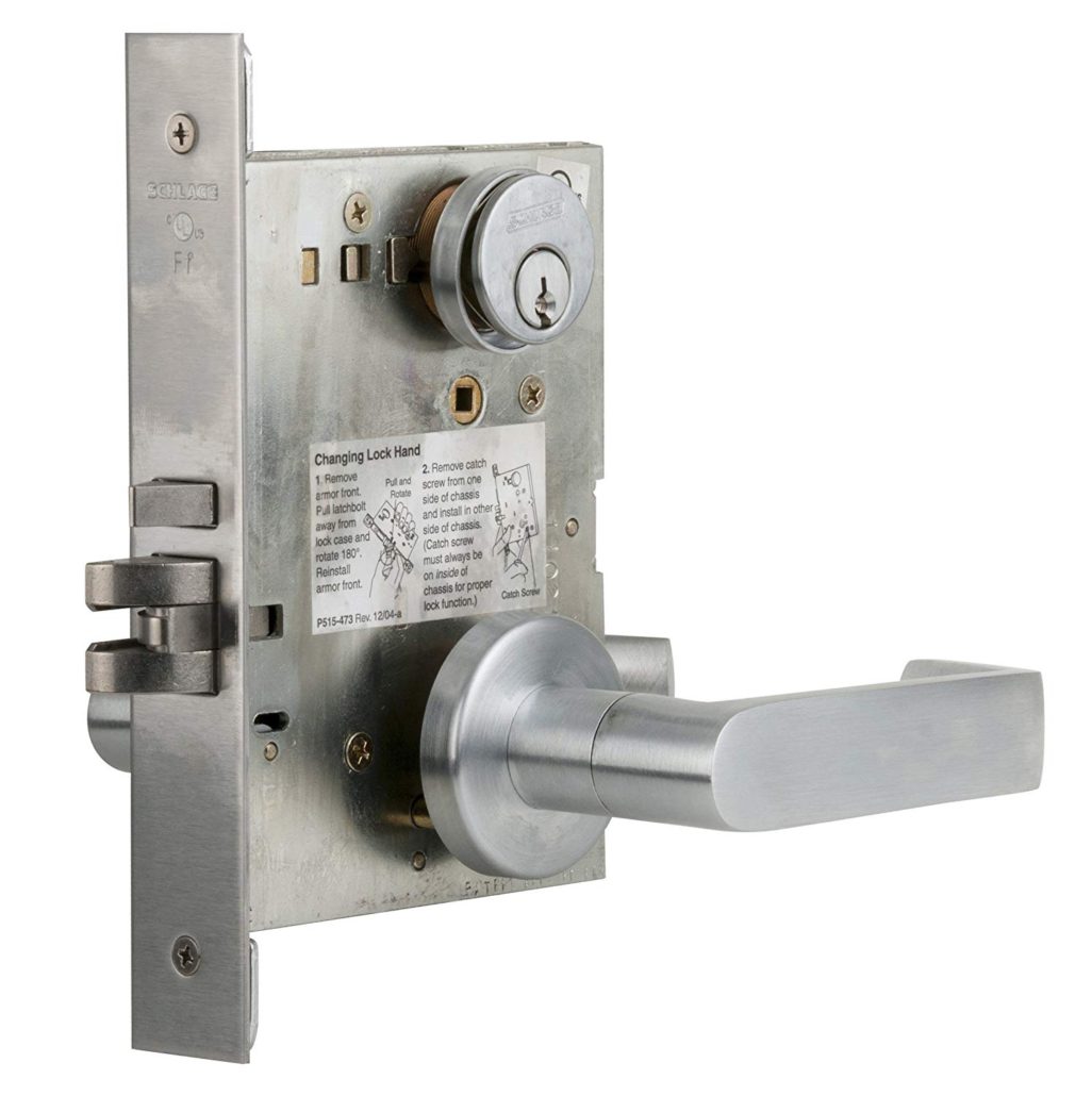 Schlage L9050P 06B 626 Mortise Lock with C keyway and B Rose - ACCESS ...